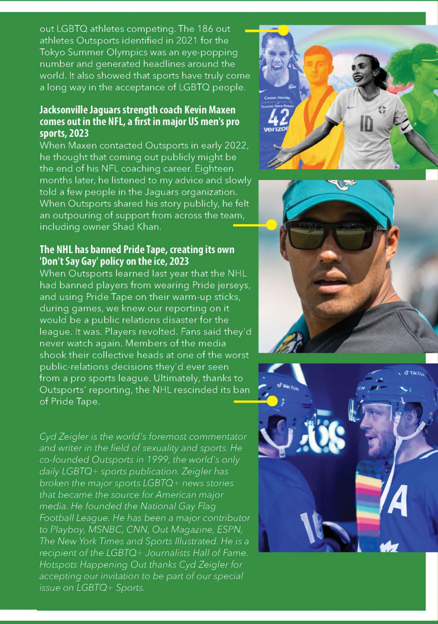 Outsports’ 10 Stories that Helped Make Change | Hotspots Magazine