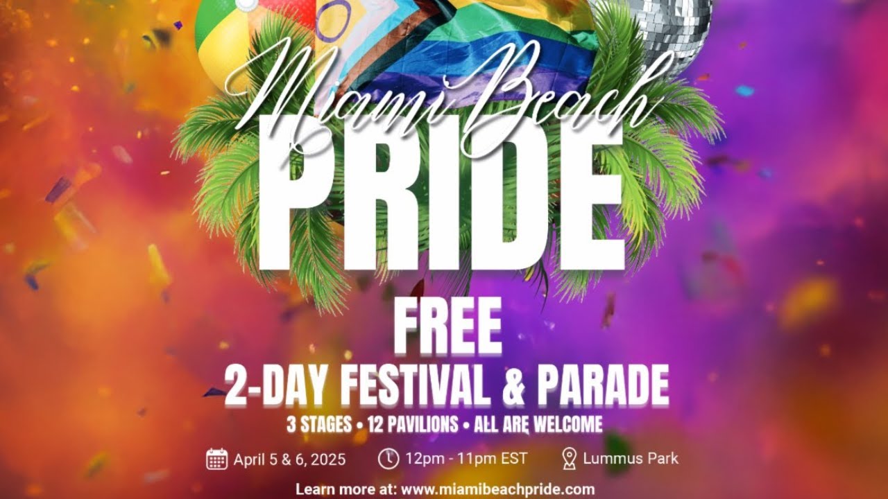 Miami Beach Pride 2025: A Celebration of Unity & Pride is Here ...