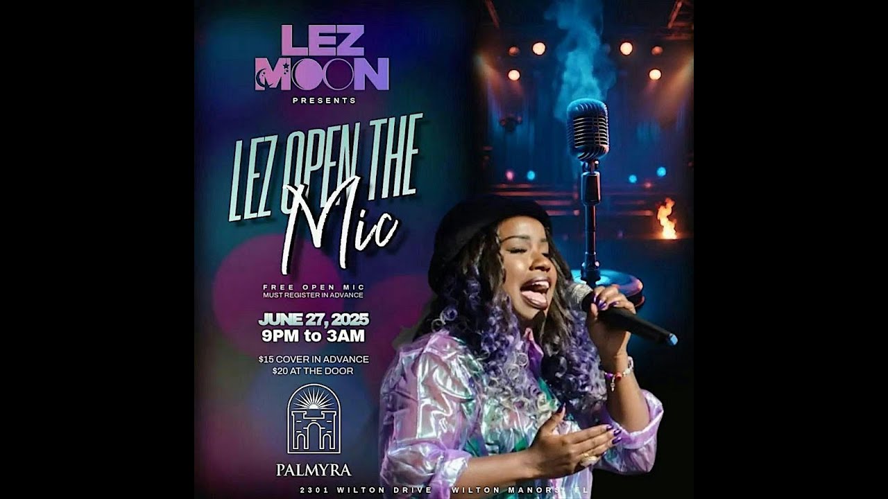LEZ OPEN THE MIC to Light Up Pride Night on June 27 | Hotspots Magazine