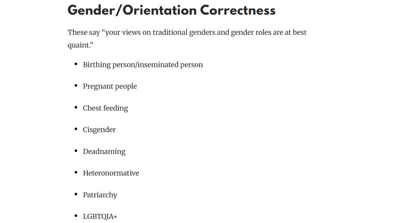 Progressive Think Tank Says We Should Drop These Three Phrases ...