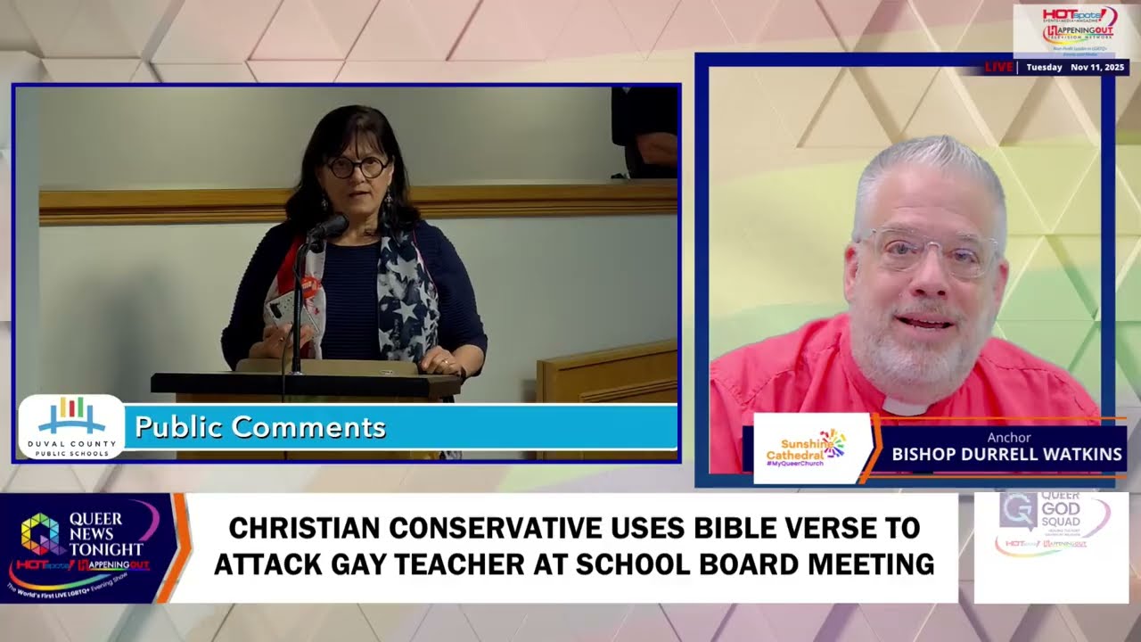 Christian Conservative Uses Bible Verse to Attack Gay Teacher at School ...