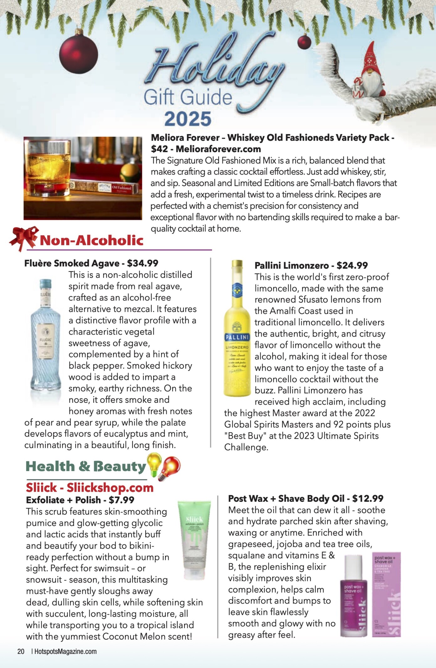 Holiday Gift Guide 2025 – Over 60 Recommended Items | Hotspots Magazine