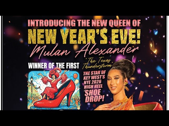 Key West Rings in 2026 with the 28th Annual Drag Queen Shoe Drop ...