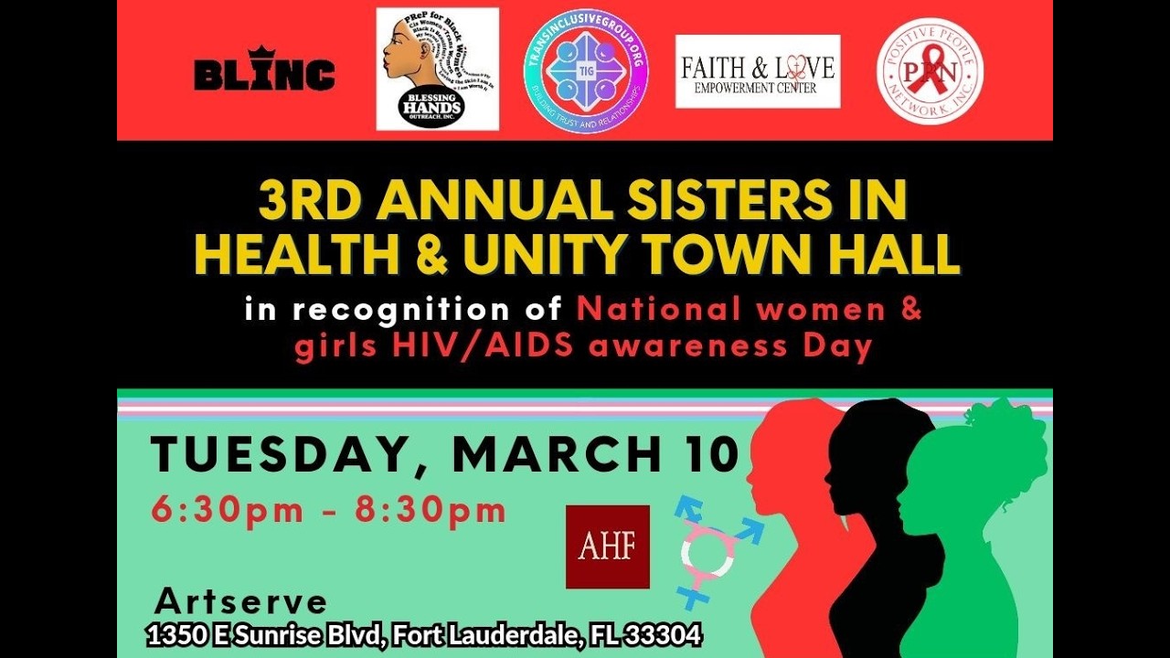 Sisters in Health & Unity Town Hall, March 10 | Hotspots Magazine